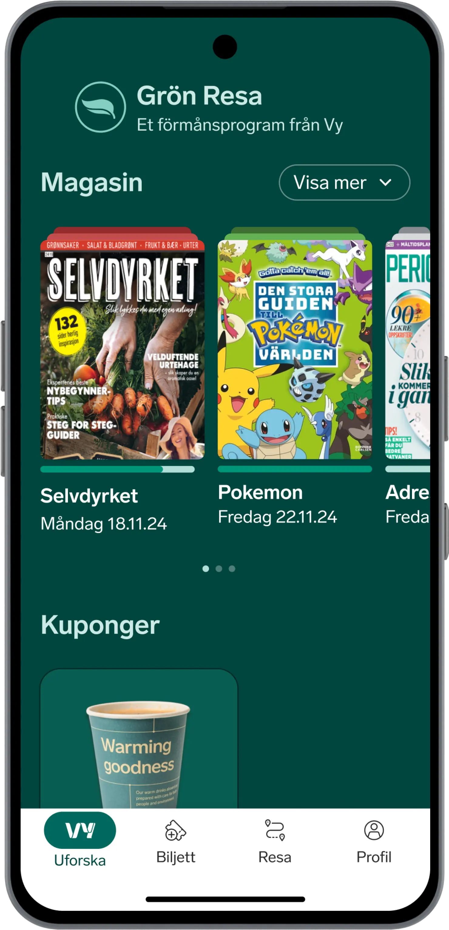 Vy | Tåg | Buss | Res hållbart | vy.se
